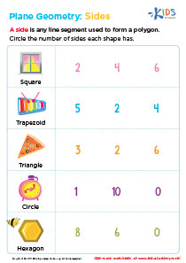 1st grade Geometry Worksheets: Free Printable Geometry Worksheets for First Grade